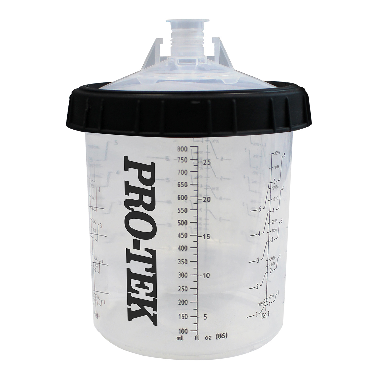 800ml Flexible Paint Cup System (190 micron) - pro-teksprayequipment.com