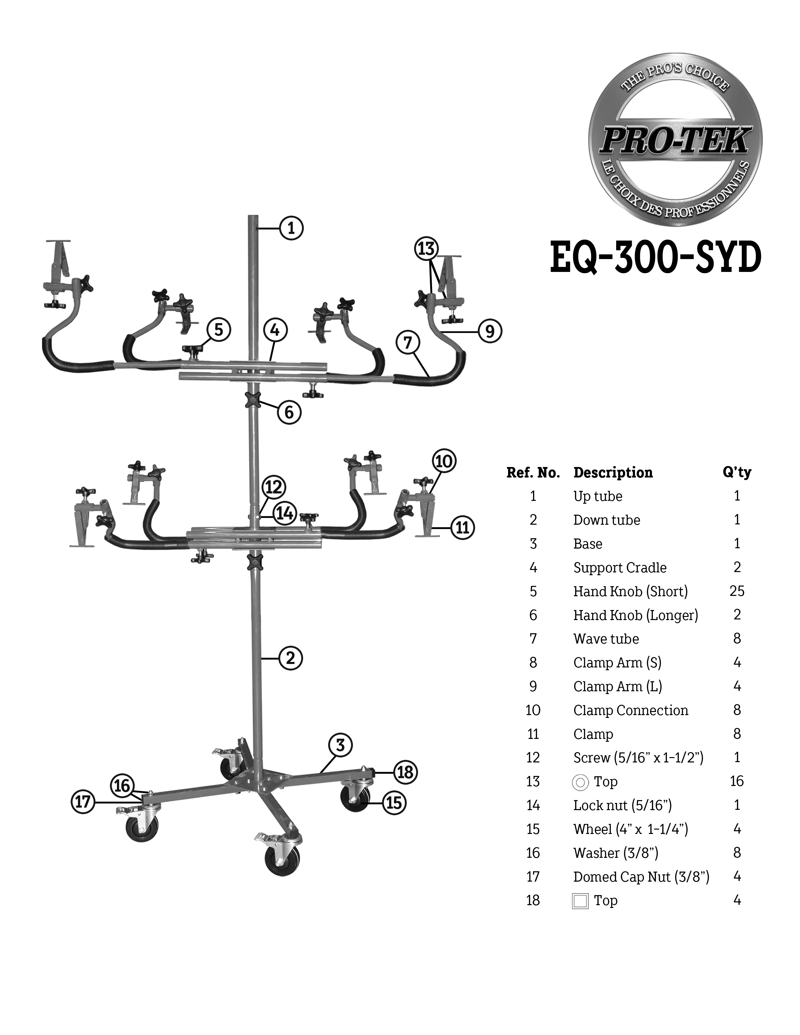 Pro-tek Spider Rack - pro-teksprayequipment.com