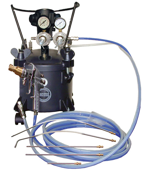 2 1/2 gal. undercoating system. Air mix - pro-teksprayequipment.com