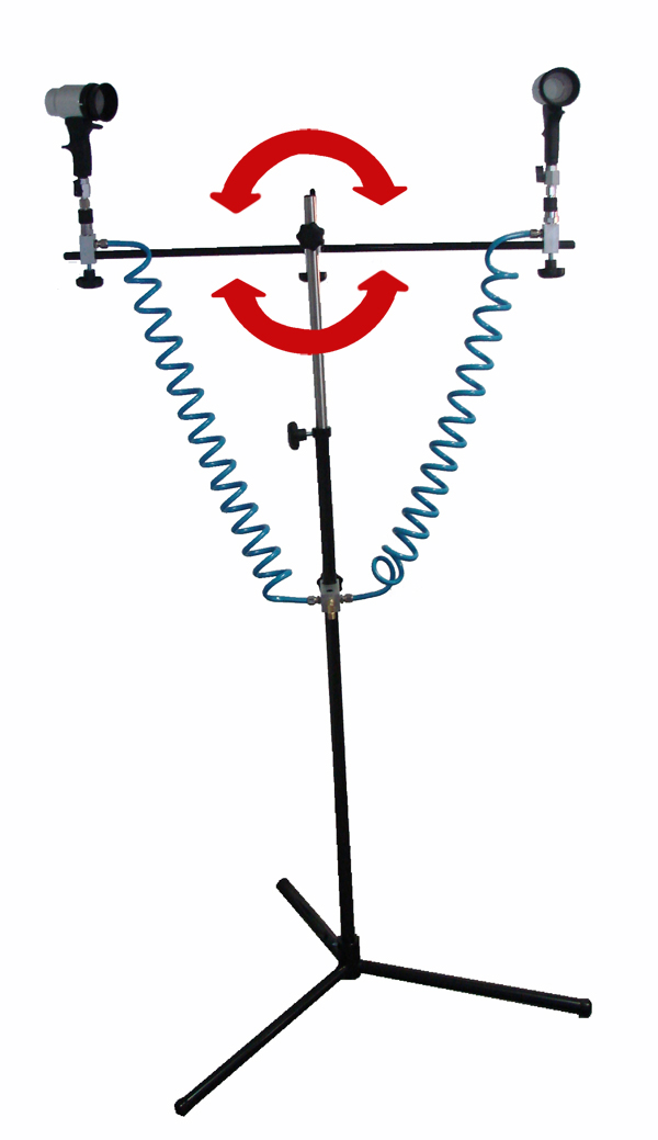 Air dry guns and stand for waterborne paint - pro-teksprayequipment.com