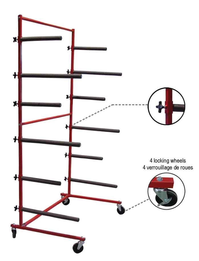 Mobile Panel Rack - pro-teksprayequipment.com