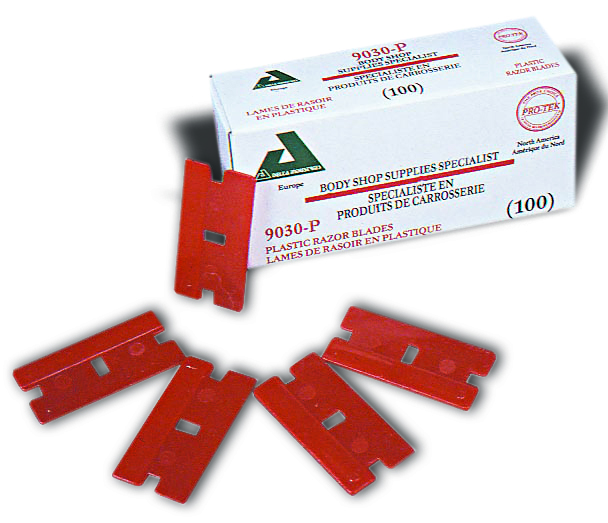 Plastic razor blades - pro-teksprayequipment.com