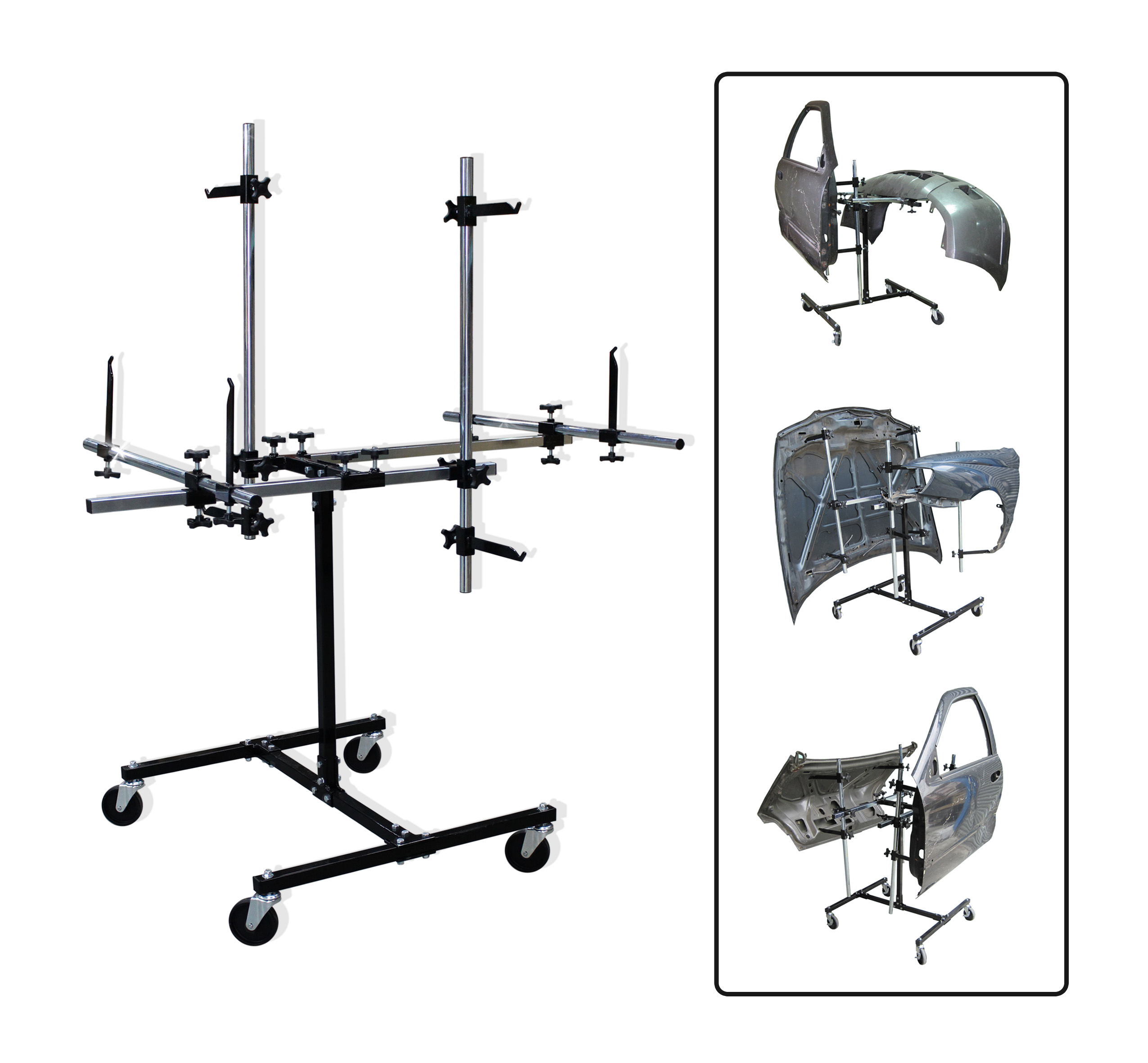 Body Shop Parts Rack Universal - pro-teksprayequipment.com