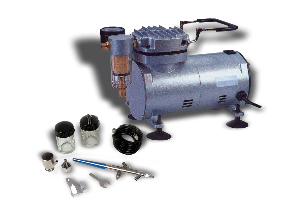 Mini Compressor with Accessories - pro-teksprayequipment.com